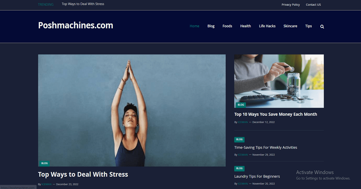 Poshmachines.com | Cutting-edge wellness advice to your daily life tips